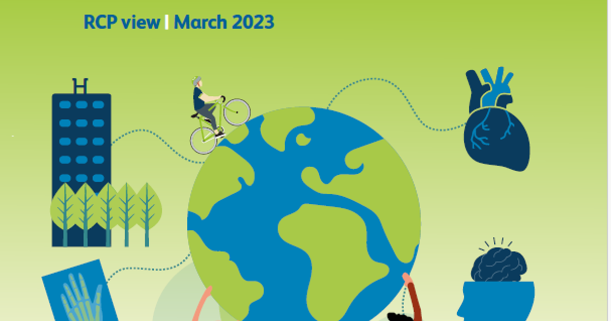 RCP view on healthcare sustainability and climate change | RCP London