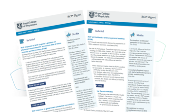 Policy and campaigns | RCP London