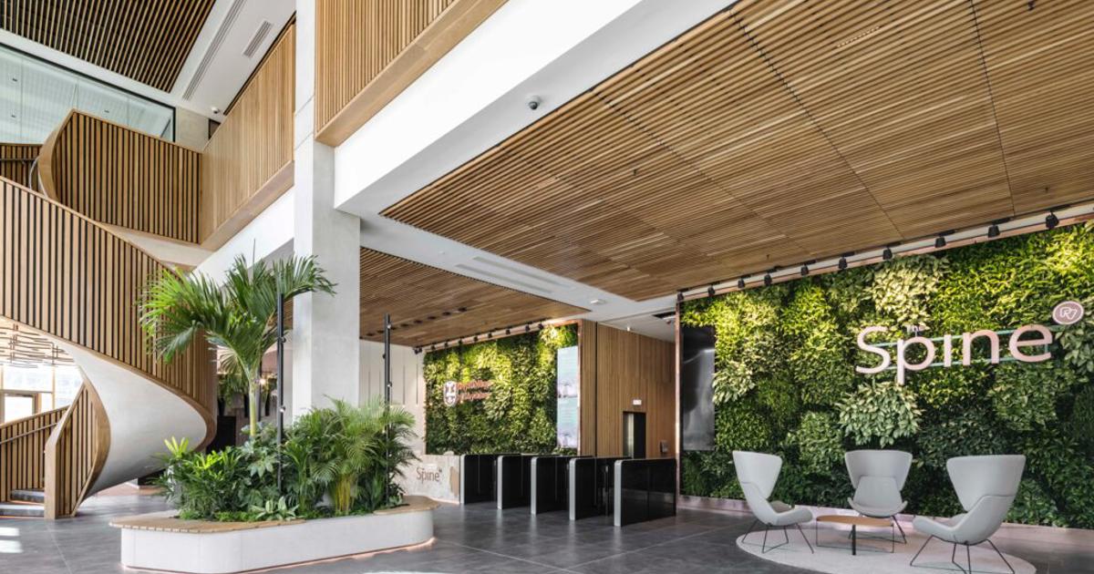 The Spine building awarded WELL Platinum certification | RCP