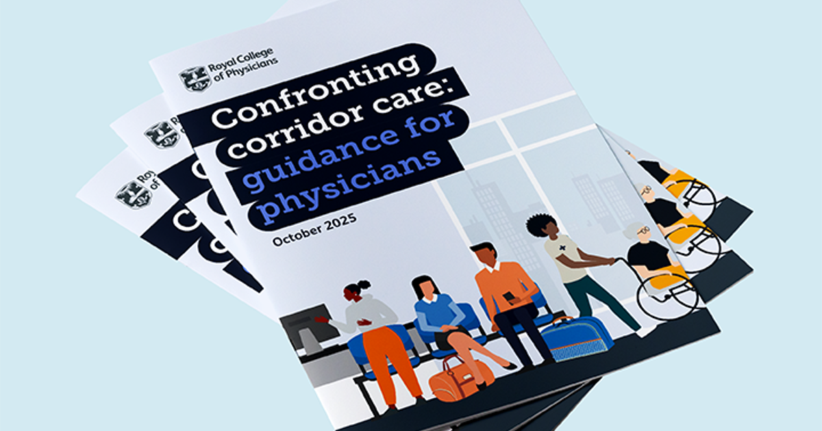 Confronting corridor care: guidance for physicians | RCP