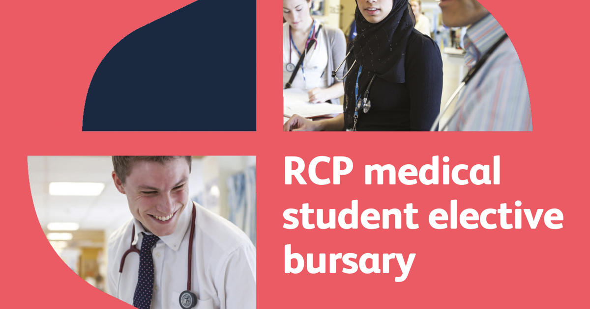 RCP Medical Student Elective Bursaries | RCP